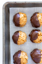 Peanut Butter Balls with Rice Krispies - Farmette Kitchen